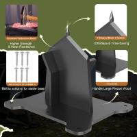 China High Strength Structural Steel Firewood Splitter in White Lightweight and for Kindling for sale
