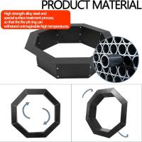 China Heavy Duty Steel DIY Campfire Fire Pit Insert Ring Liner Octagon 38