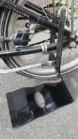 China Convenient Metal Space-Saving Bike Stand for Standard or Nonstandard Bicycles for sale