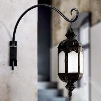 China High Carbon Steel Swivel Hanger Bracket for Hanging Plant Black Iron Wall Hooks for sale