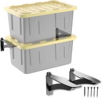 China Garage Shed Storage Bins Rack Made of Heavy Duty Steel for 27-Gallon Bins in Garage for sale
