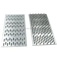 China 1.0mm Thick Galvanized Truss Plate Flat Mending Connector Plate for Wood Roof Repair for sale
