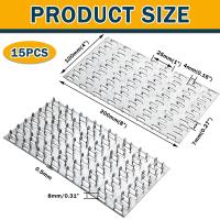 China 1.0mm Thick Galvanized Truss Plate Flat Mending Connector Plate for Wood Roof Repair for sale