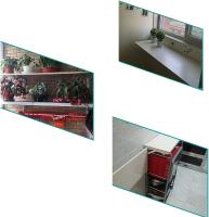 China Stamping Punching Bending Process Wall Mount Collapsible Shelf Hinge for 2pcs White for sale