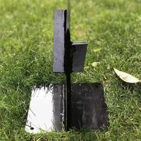 China Powder Plated Stainless Steel Manual Log Splitter for Small Fireplaces and Pits for sale