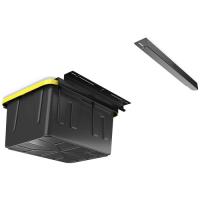 China Carbon Steel Overhead Garage Storage Racks for Utility Bins Ceiling Frame Metal Rails for sale