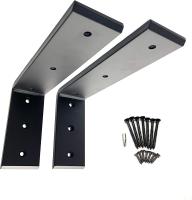 China Living room Heavy duty Support Bracket Countertop Granite Bracket Shelf L Bracket  for Quartz/Granite/Wood for sale
