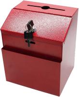 China Lockable Metal Donation Suggestion Key Drop Box Express Checkout Box for sale