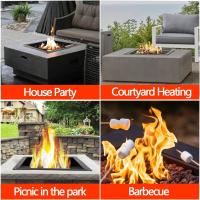 China Square Outdoor Fire Pit Ring 36