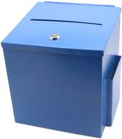 China ISO9001 Rohs CE Iron Metal Donation Key Drop Box for Suggestion Express Checkout for sale