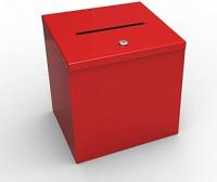 China ISO9001 Rohs CE Iron Metal Donation Key Drop Box for Suggestion Express Checkout for sale