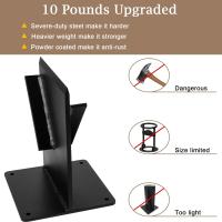 China Portable Wood Splitter Upgraded 10 Pounds Heavy-Duty Steel Firewood Kindling Splitter for sale