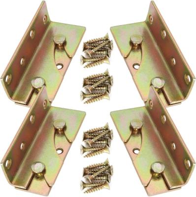 China Rust Proof Bed Frame Connectors with Screws Play a Role in Supporting Fixed Bed Frame for sale