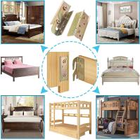 China Rust Proof Bed Frame Connectors with Screws Play a Role in Supporting Fixed Bed Frame for sale