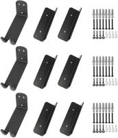 China Wall Mounted Bike Hanger OEM Custom Steel Bike Rack Pedal Hook Display Storage Brackets for sale