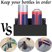 China Organize Your Toolbox with this Magnetic Spray Can Holder Heavy Duty and Wall Mounted for sale