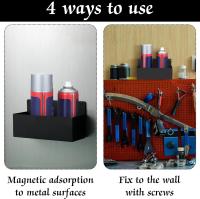China Organize Your Toolbox with this Magnetic Spray Can Holder Heavy Duty and Wall Mounted for sale