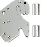 China Universal Wood Bed Rail Hook Plates for Beds Frame Bracket Headboard Pin Replacement Ideal for sale