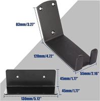 China Bike Wall Mount Storage Hanger Stand Bicycle Cycling Rear Rack with 4mm-5mm thickness for sale