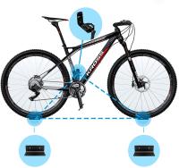 China Bike Wall Mount Storage Hanger Stand Bicycle Cycling Rear Rack with 4mm-5mm thickness for sale