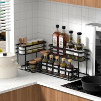 China Function 2 Tier Coffee Syrup Stand Holder Rack for Coffee Bar Standard or Nonstandard for sale