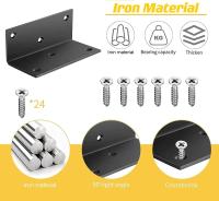 China Corner Brackets Support L Angle Steel Braces for Timber Wood Furniture Connector for sale