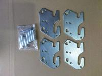 China Wood Bed Rail Hook Plates Headboard Frame Bracket with Hot Galvanized Wooden Bed Hook for sale