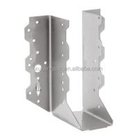 China CE Certified Face Mount Joist Hanger for Black 50*100 45*180 40*105 Wood Beam Bracket for sale