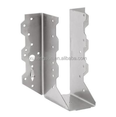 China CE Certified Face Mount Joist Hanger for Black 50*100 45*180 40*105 Wood Beam Bracket for sale