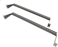 China Fixed Universal Rack Tray Vented Shelves 1U Black for OEM Servers for sale
