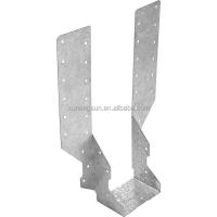 China CE Certified Face Mount Joist Hanger for Black 50*100 45*180 40*105 Wood Beam Bracket for sale