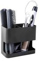 China Wall Mounted Salon Accessory Caddy 3 Slots for Hair Dryer and Styling Tools Organizer for sale