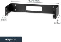 China Fixed Universal Rack Tray Vented Shelves 1U Black for OEM Servers for sale