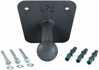 China Power Coating Carbon Steel Bicycle Carrier Wall Mount Includes Screws and Dowels for sale