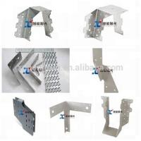 China Stamping Parts Durable Stamped Timber Joist Strap Wood Connectors for Construction for sale