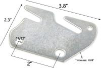 China Wood Bed Rail Hook Plates Play a Role in Supporting Fixed Bed Frame ISO9001 Rohs CE for sale