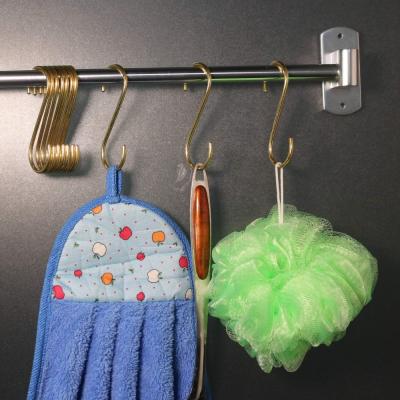 China Stylish and Durable S-shaped Metal Hooks for Home Decor in Living Room Bedroom Kitchen for sale