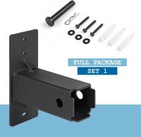 China Hitch Wall Mount 2 Inch Garage Bike Storage Trailer Rack for Snowboards and Bicycles for sale