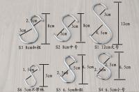 China Stylish and Durable S-shaped Metal Hooks for Home Decor in Living Room Bedroom Kitchen for sale