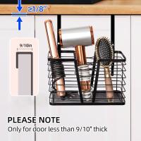 China Maximize Space with this Wall Mounted Blow Dryer Organizer 6.89 x 4.92 x 10.94 inches for sale