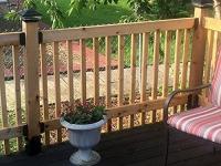 China Nonstandard Saddle Shape 2x4 Top Rail Support Fence Bracket for Powder Coated Finish for sale