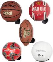 China Steel Metal Wall-Mounted Sports Ball Holder Storage Bracket for sale