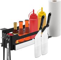 China Griddle Caddy with Magnetic Tool Holder Paper Towel Holder for Blackstone 28