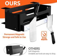 China Griddle Caddy with Magnetic Tool Holder Paper Towel Holder for Blackstone 28