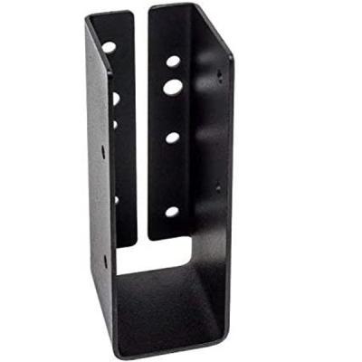 China Outdoor Accents 2x6 inch Concealed Flange Light Steel Joist Hanger Single-side Bracket Structure for sale