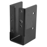 China Outdoor Accents 2x6 inch Concealed Flange Light Steel Joist Hanger Single-side Bracket Structure for sale