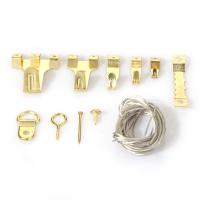 China Beauty Assorted Hangers Iron Alloy Nail Hooks Pic Photo Clip Hanger Hardware Kit Steel for sale