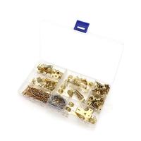 China Beauty Assorted Hangers Iron Alloy Nail Hooks Pic Photo Clip Hanger Hardware Kit Steel for sale