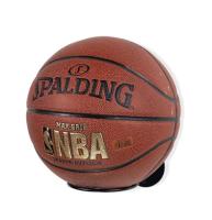 China Powder Coated Steel Ball Holder Wall Mount Display Rack Storage for Soccer and Basketball for sale