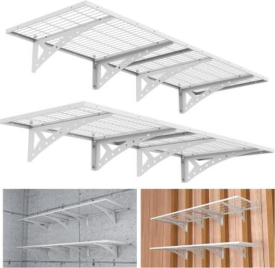 China 2x6ft Grid Shelving Steel Storage Support Rack for Painting Powder Coat Galvanized for sale